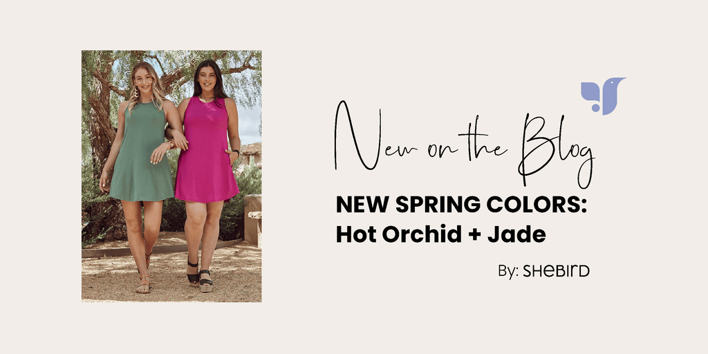 Introducing Hot Orchid and Jade: New in the Dress Palette